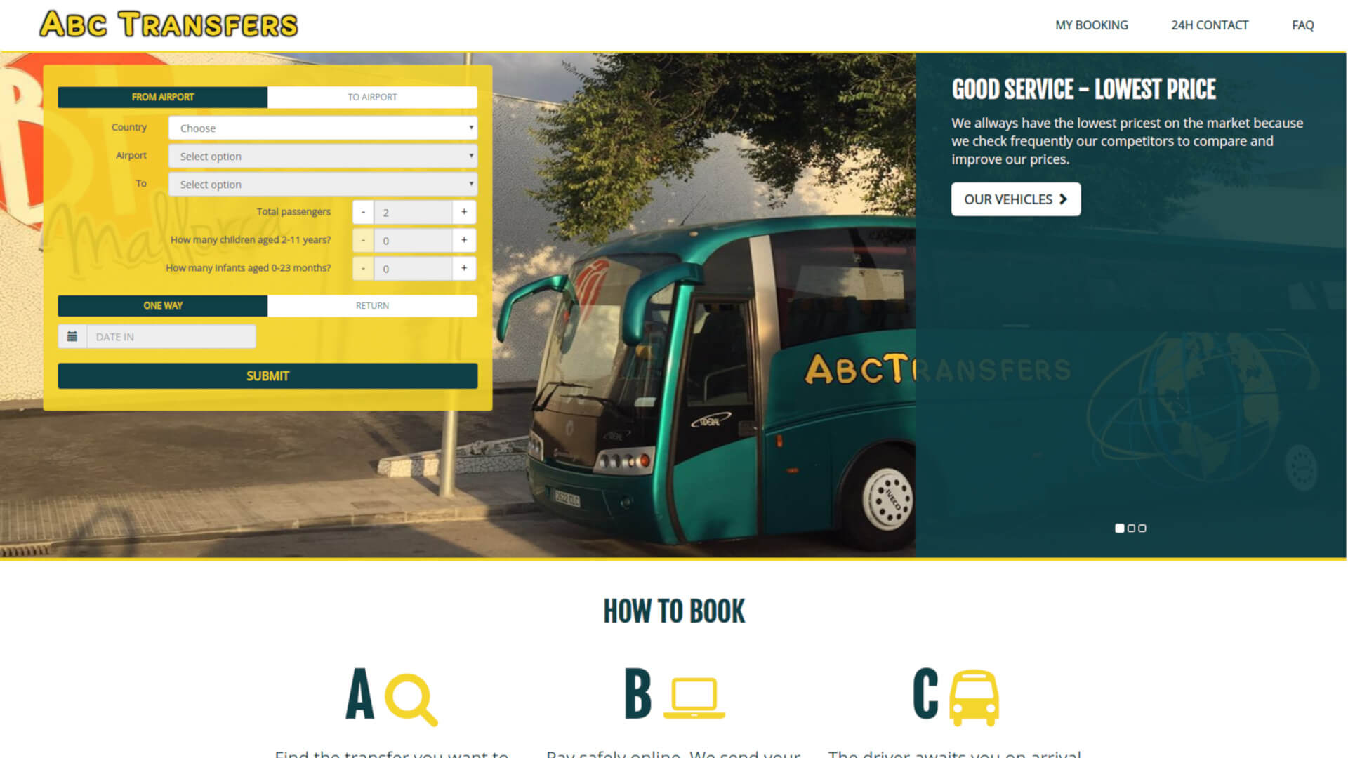 Diseño Web para transporte de viajeros ️ Magnifiqus Desarrollo Web